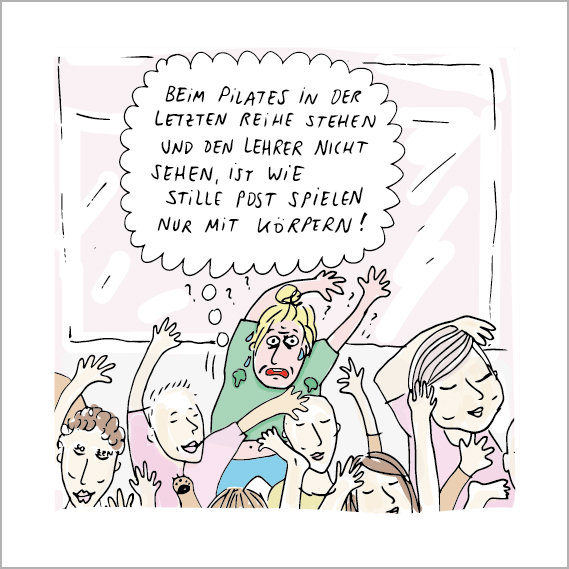 INGRID WENZEL CARTOON PILATES – Ingrid Wenzel