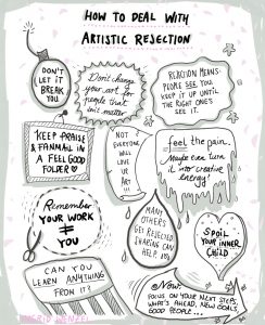 How to deal with artistic rejection – Ingrid Wenzel